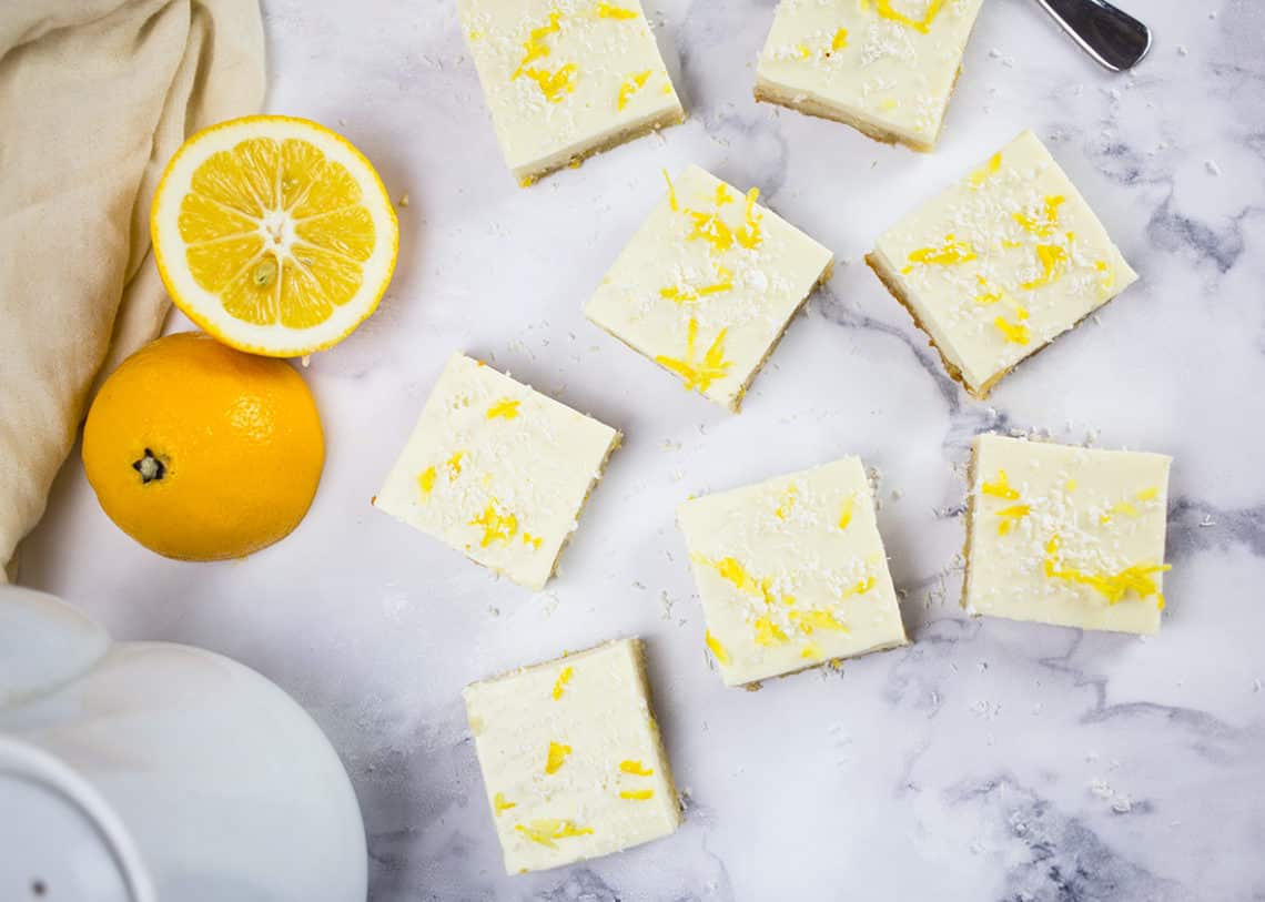 Creamy Lemon Squares (Paleo & Gluten Free) - Love Food Nourish