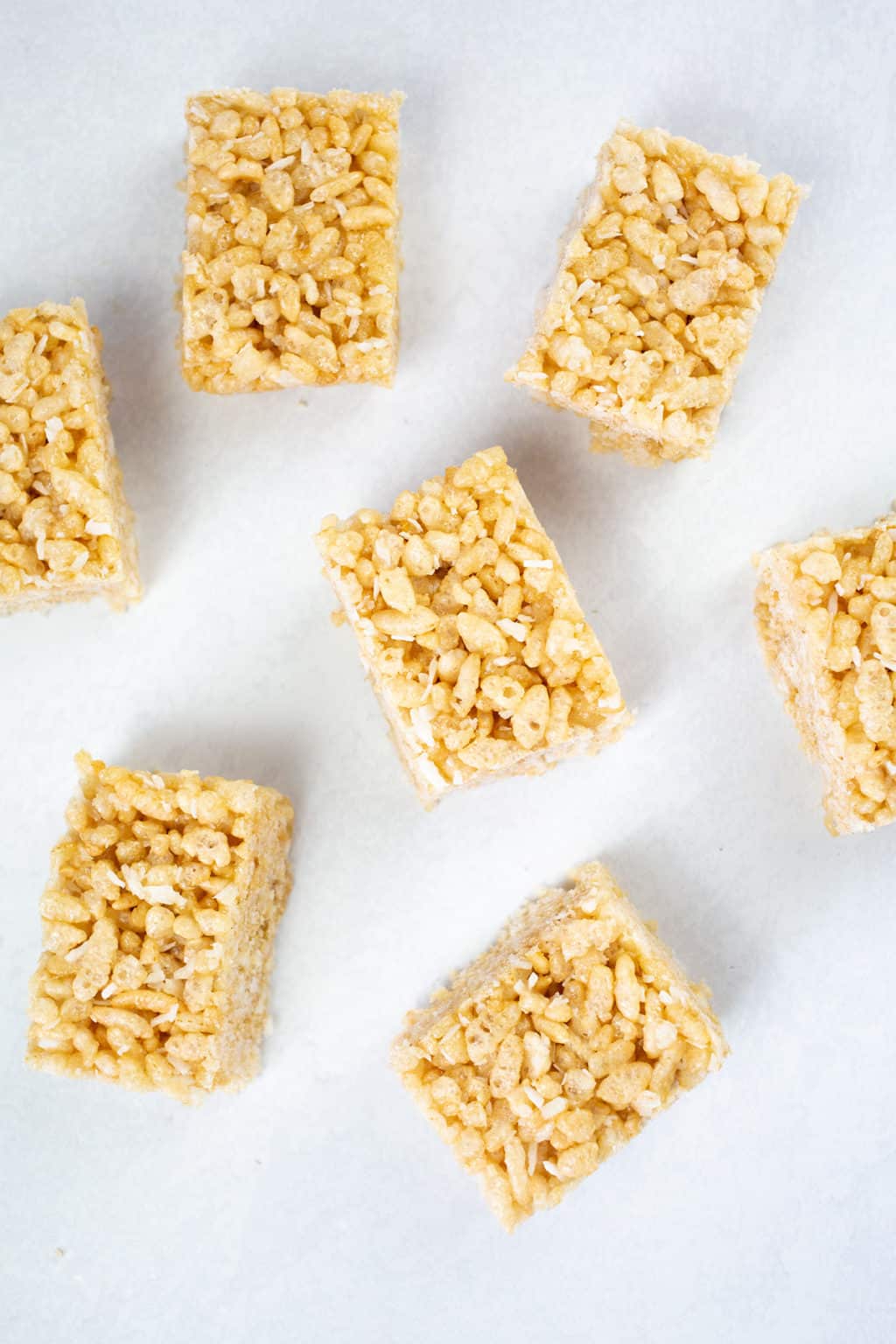 Rice Bubble Slice with Honey & Coconut - Love Food Nourish