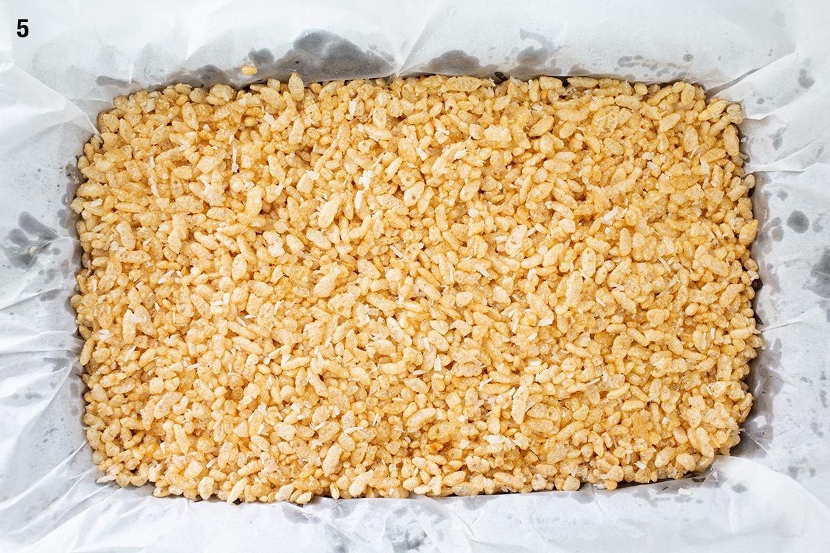 Rice Bubble Slice with Honey & Coconut - Love Food Nourish