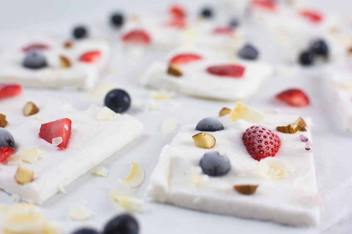 Frozen Yoghurt Bars - Love Food Nourish